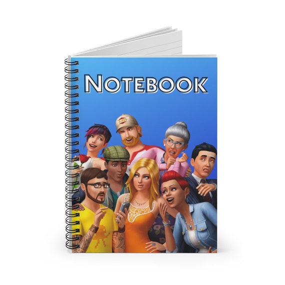Spiral Notebook Sims 4 Gift for Sims Lover Ea Games - Etsy