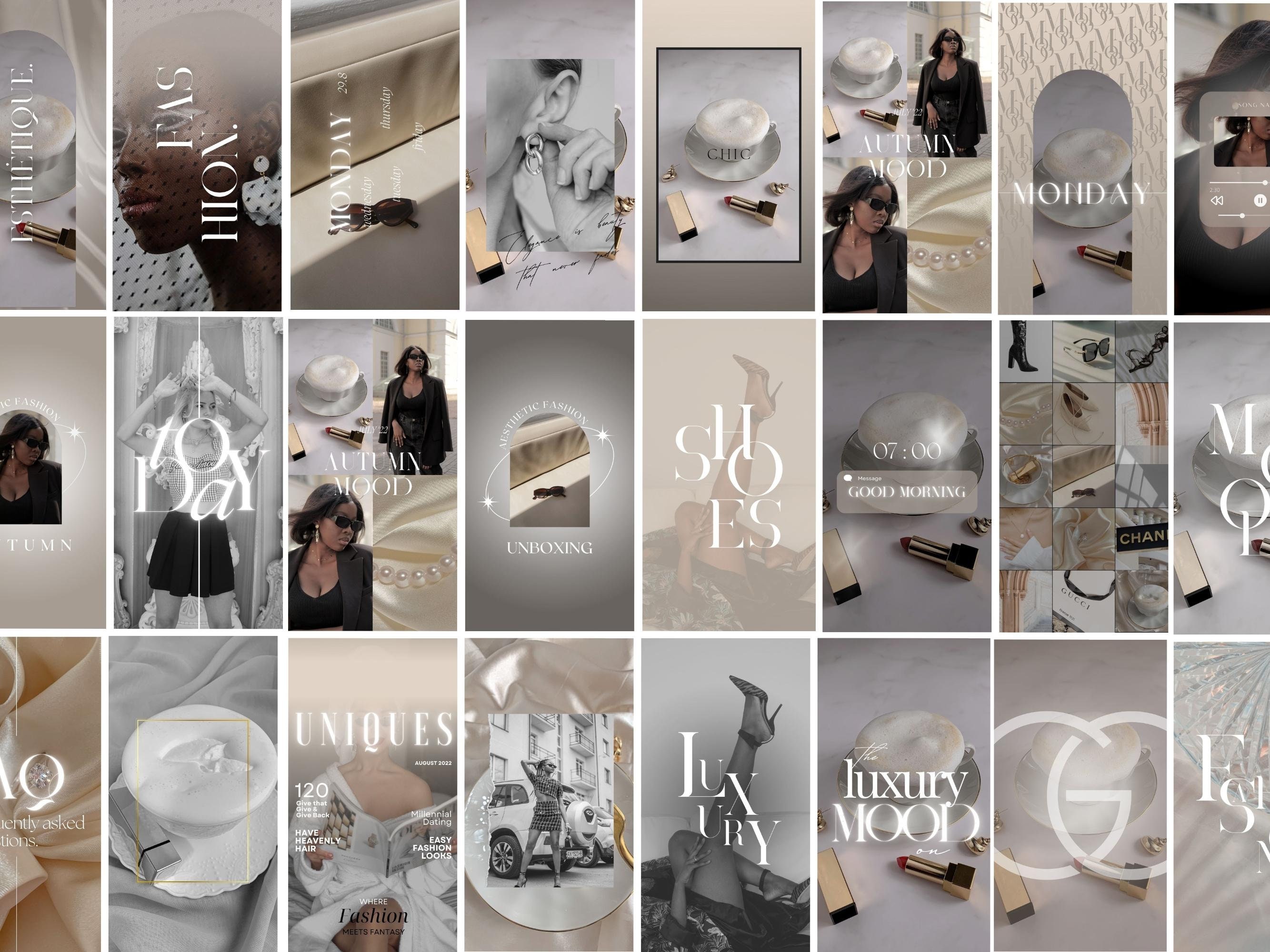 Instagram Reel and Story Templates | Trendy Reel Cover Template ...