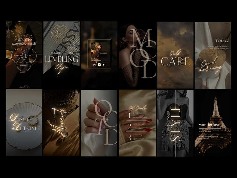 Instagram Reel Cover Templates, Canva Reel Covers, Neutral Reel Covers ...