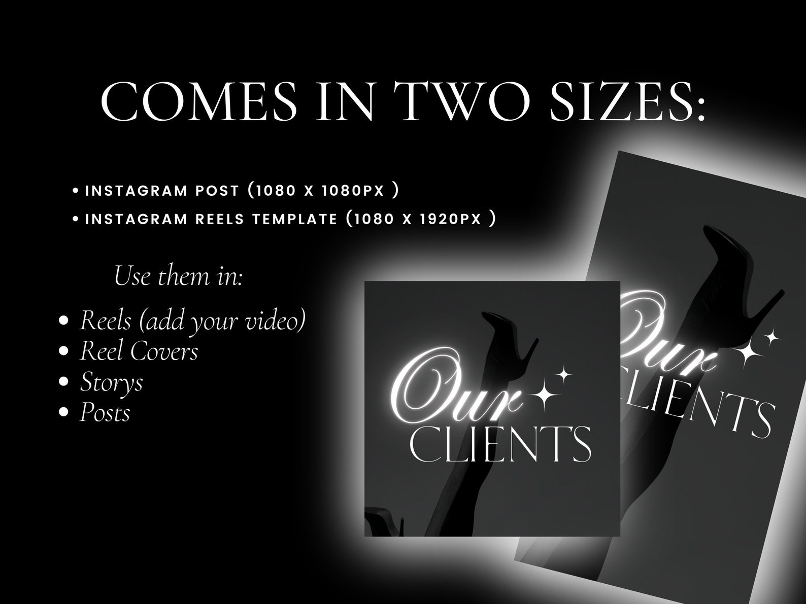 Reel Cover Instagram Template Instagram Post Faceless Reels Reel Cover ...