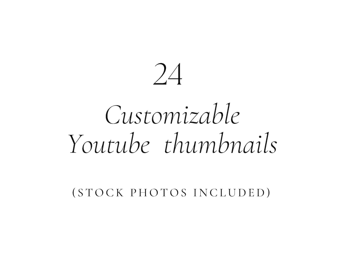Youtube Thumbnails Canva Templates Minimalist Youtube Thumbnails ...