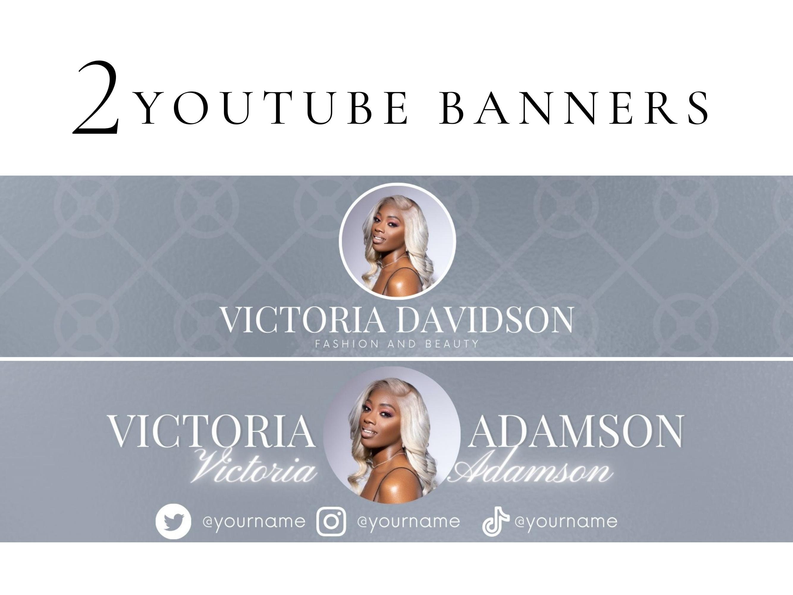 Youtube Branding Kit Minimal Youtube Banner Youtube Thumbnail Youtube ...