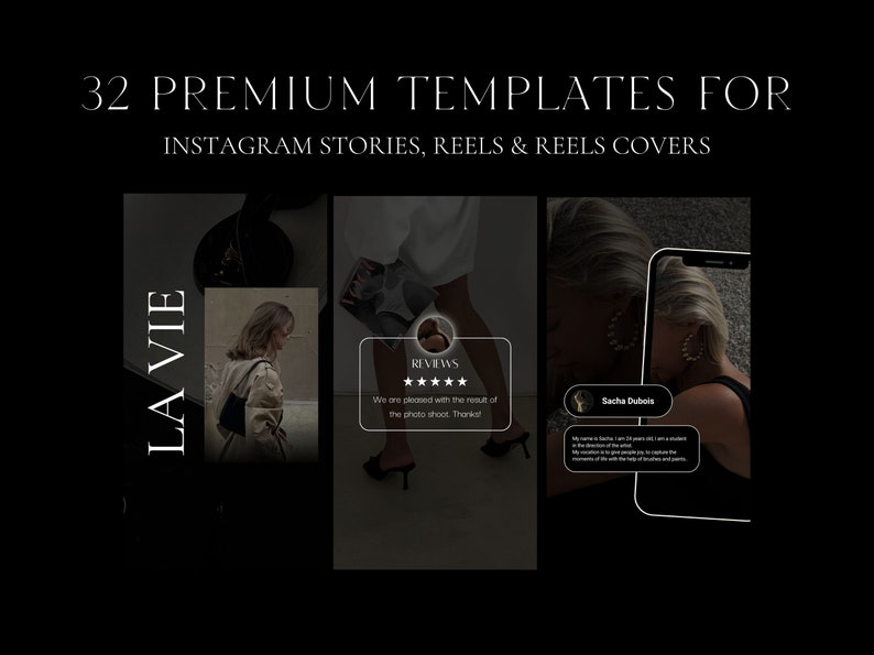 Instagram Video Reel Templates Canva Engagement Reels - Etsy Finland