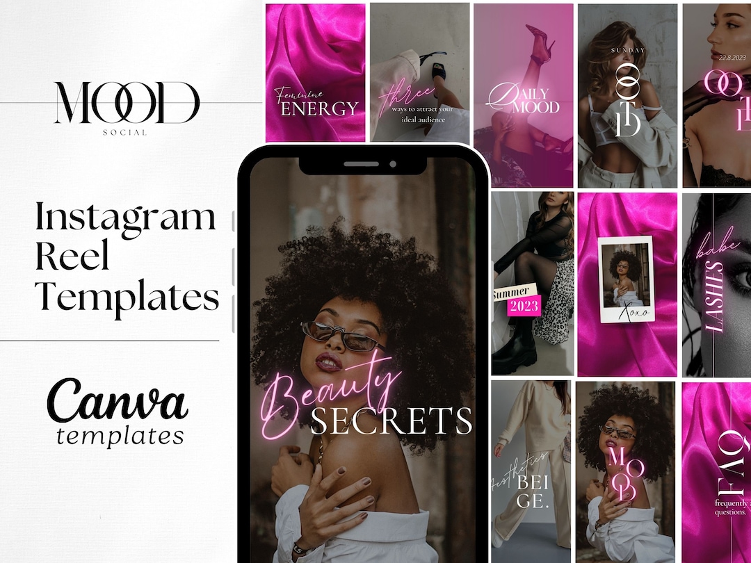 Instagram Reel Cover | Instagram Reels | Instagram Post | Pink ...