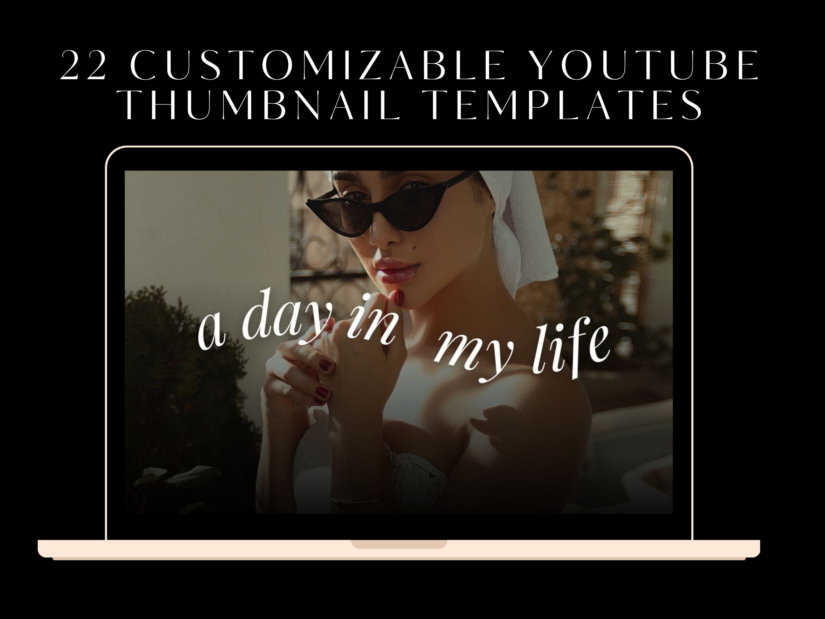 Youtube Thumbnails Canva Templates Minimalist Youtube Thumbnails ...