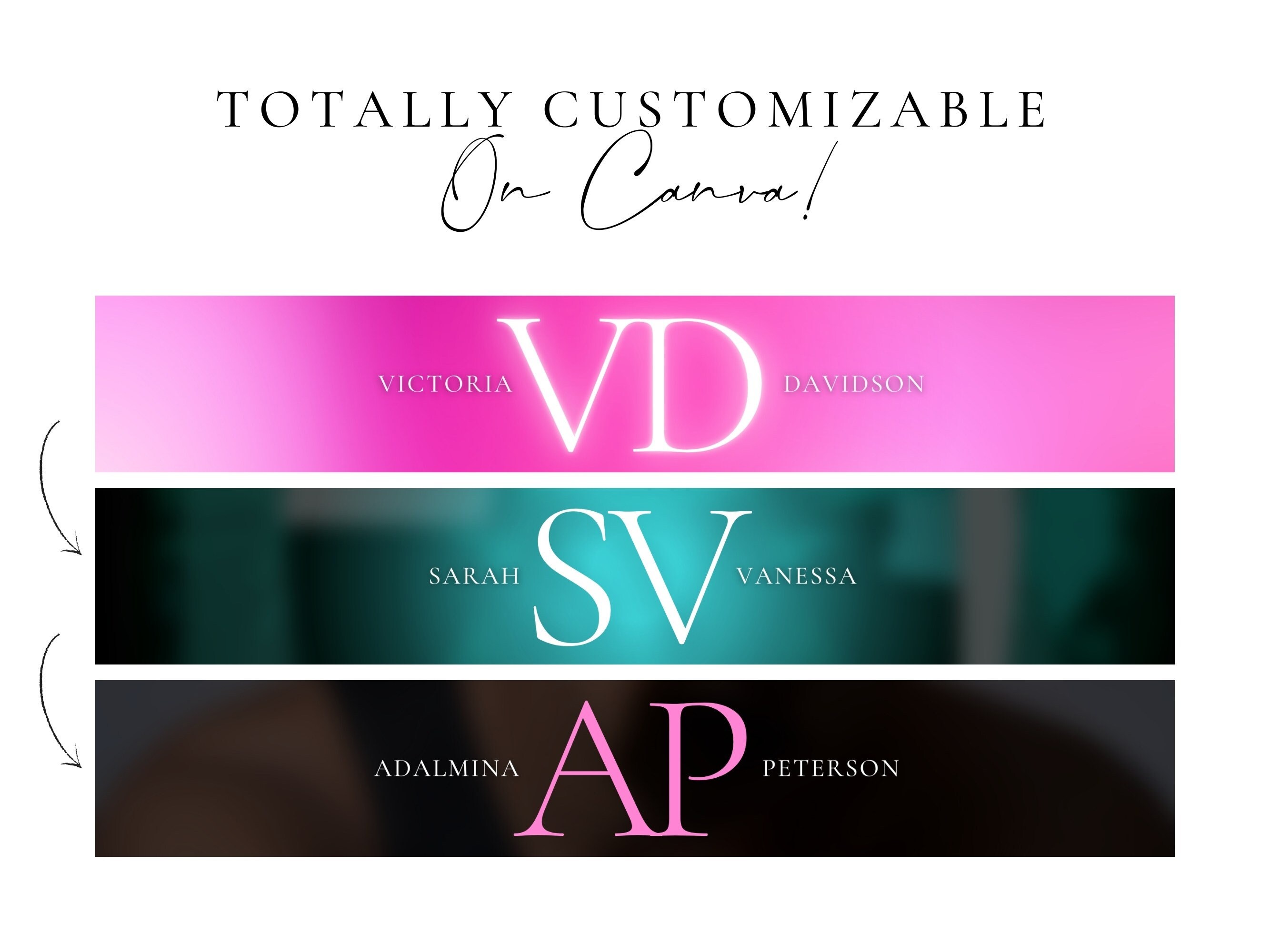 Youtube Banner Templates Youtube Branding Pink Youtube - Etsy