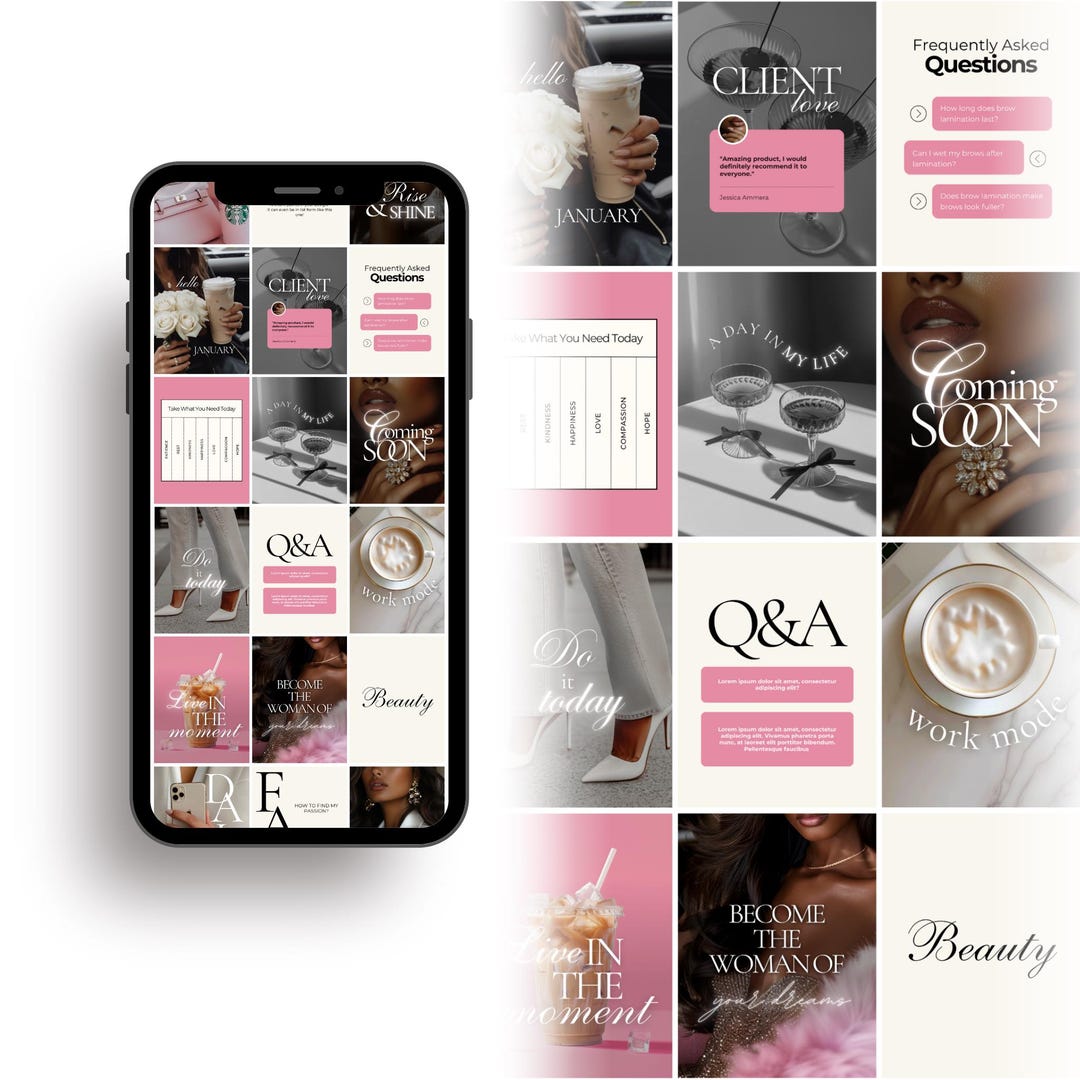 Instagram Post Templates Canva, Instagram Feed, Reel Covers, Coaching ...