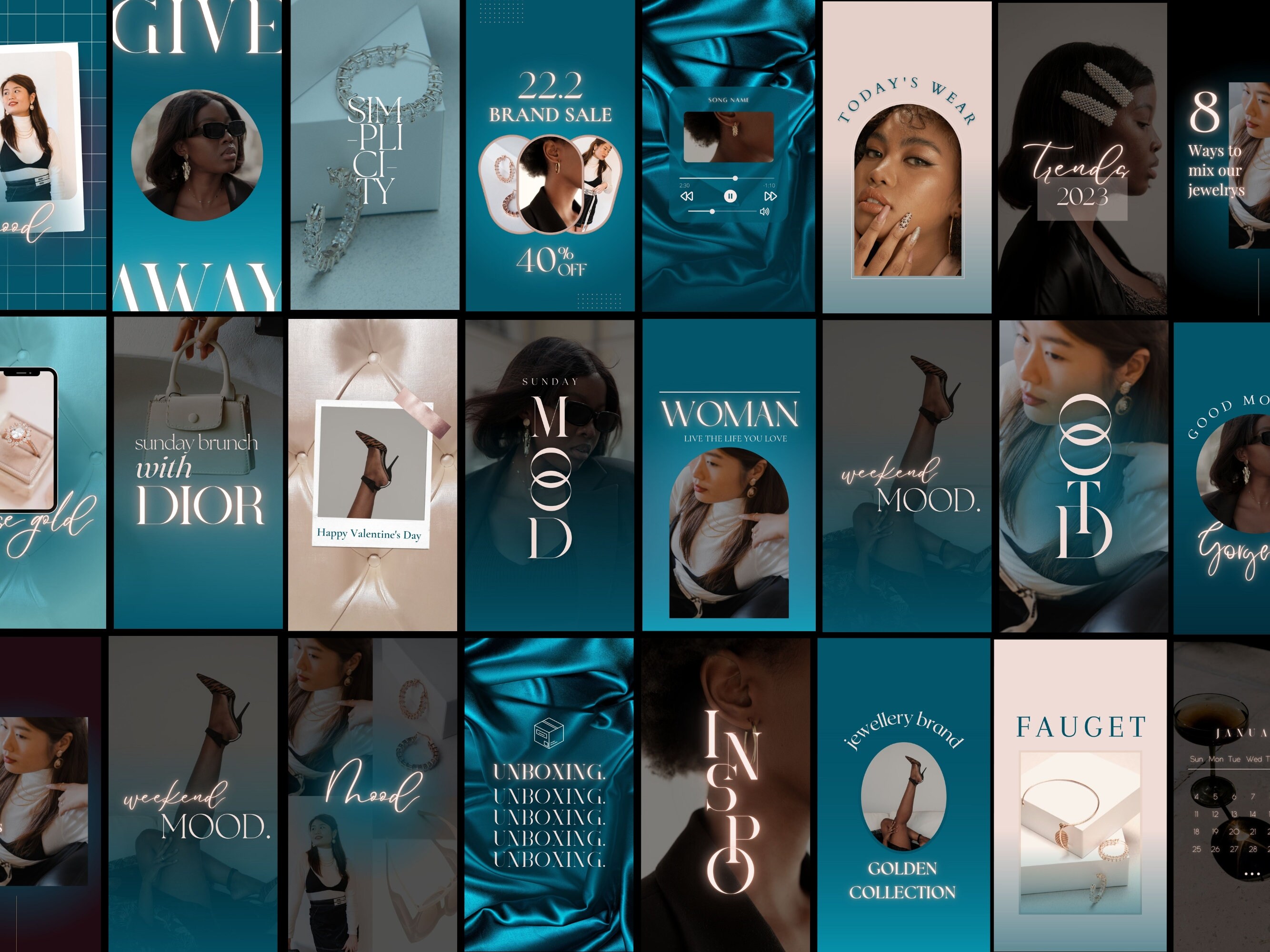 Instagram Reel Templates Minimal IG Reel Cover Template Modern Pink IG ...