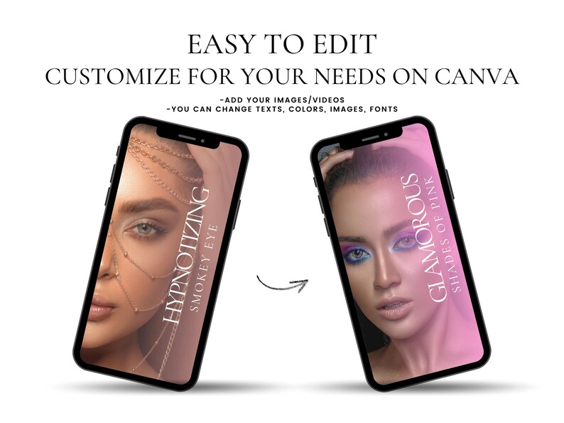 Makeup Artist Instagram Templates | MUA Templates | Makeup Instagram ...