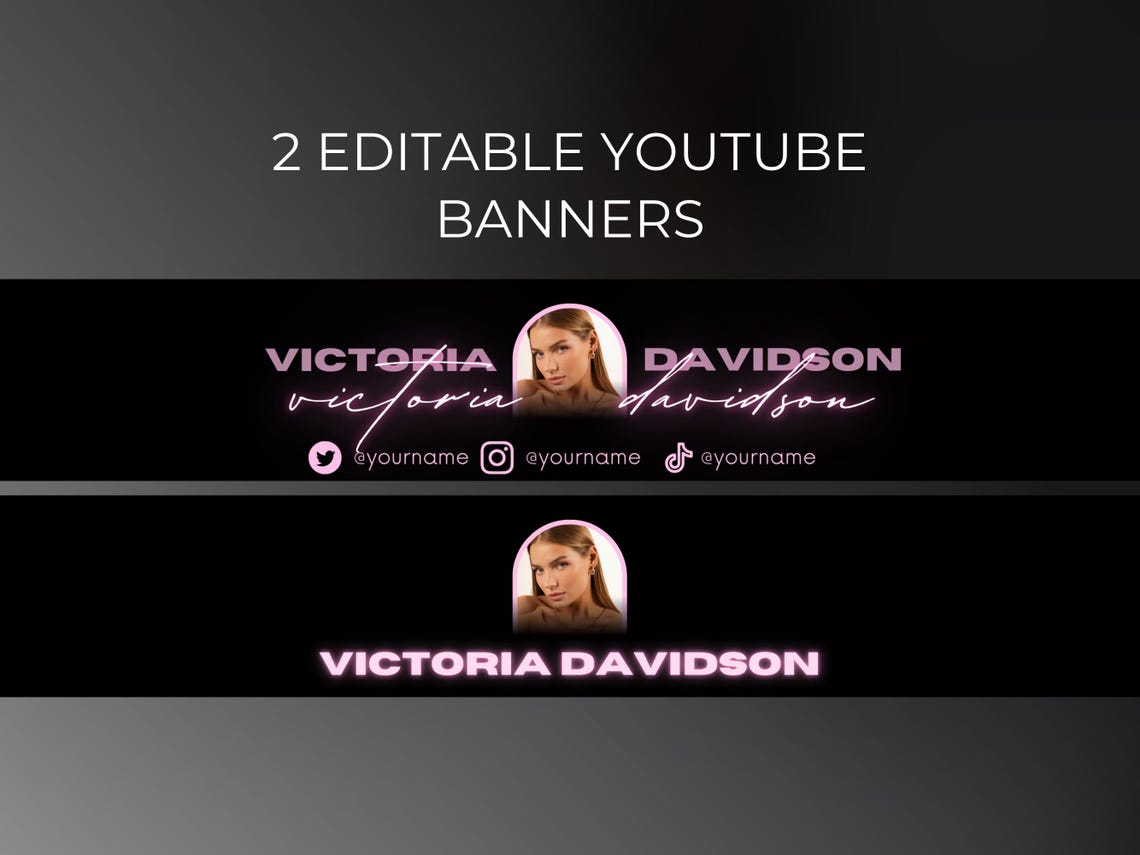Youtube Banner | Youtube Thumbnail | Youtube Branding Kit | Youtube ...