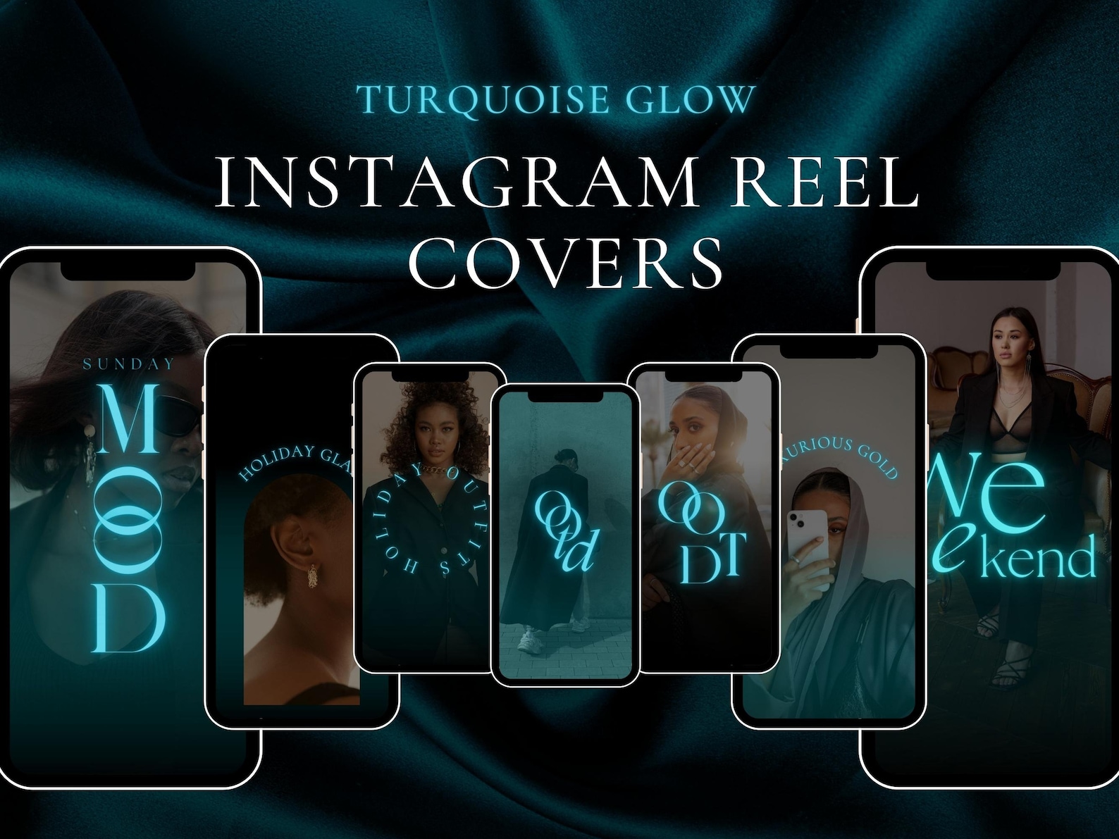 Instagram Reel and Story Templates Dark Preset Reel Cover - Etsy