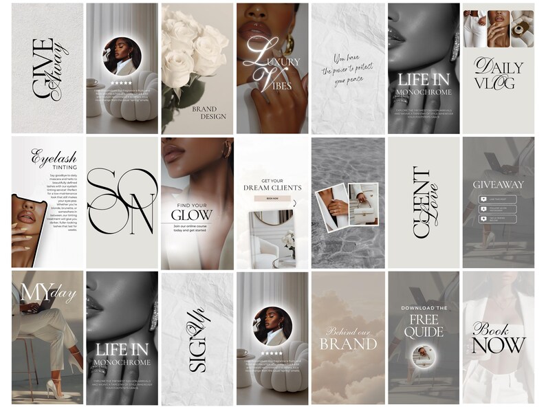Templates Instagram, Reels, Aesthetic Instagram Templates, Youtube ...