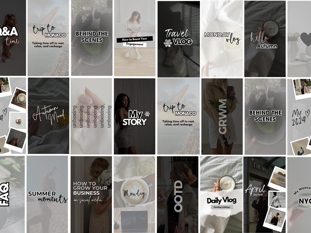 Instagram Reels Cover, IGTV Templates for Canva, IGTV Covers, Instagram ...