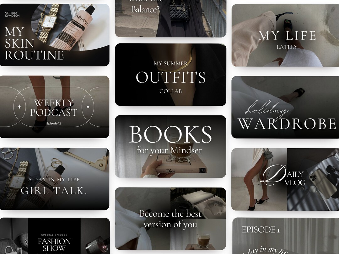 Youtube Thumbnails | Canva Templates | Minimalist Youtube Thumbnails ...