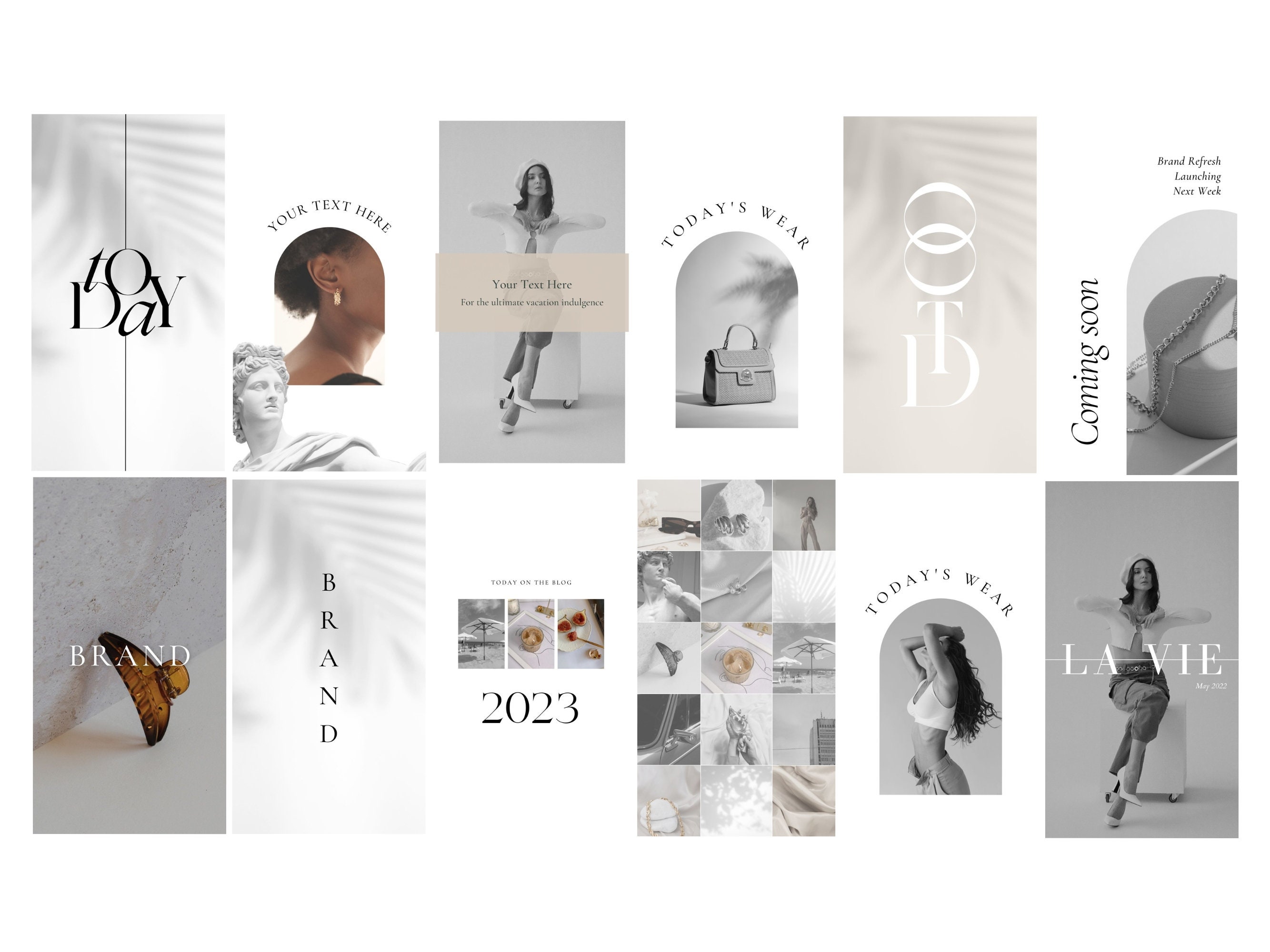 Instagram Reel Templates Minimal IG Reel Cover Template Modern IG Reels ...