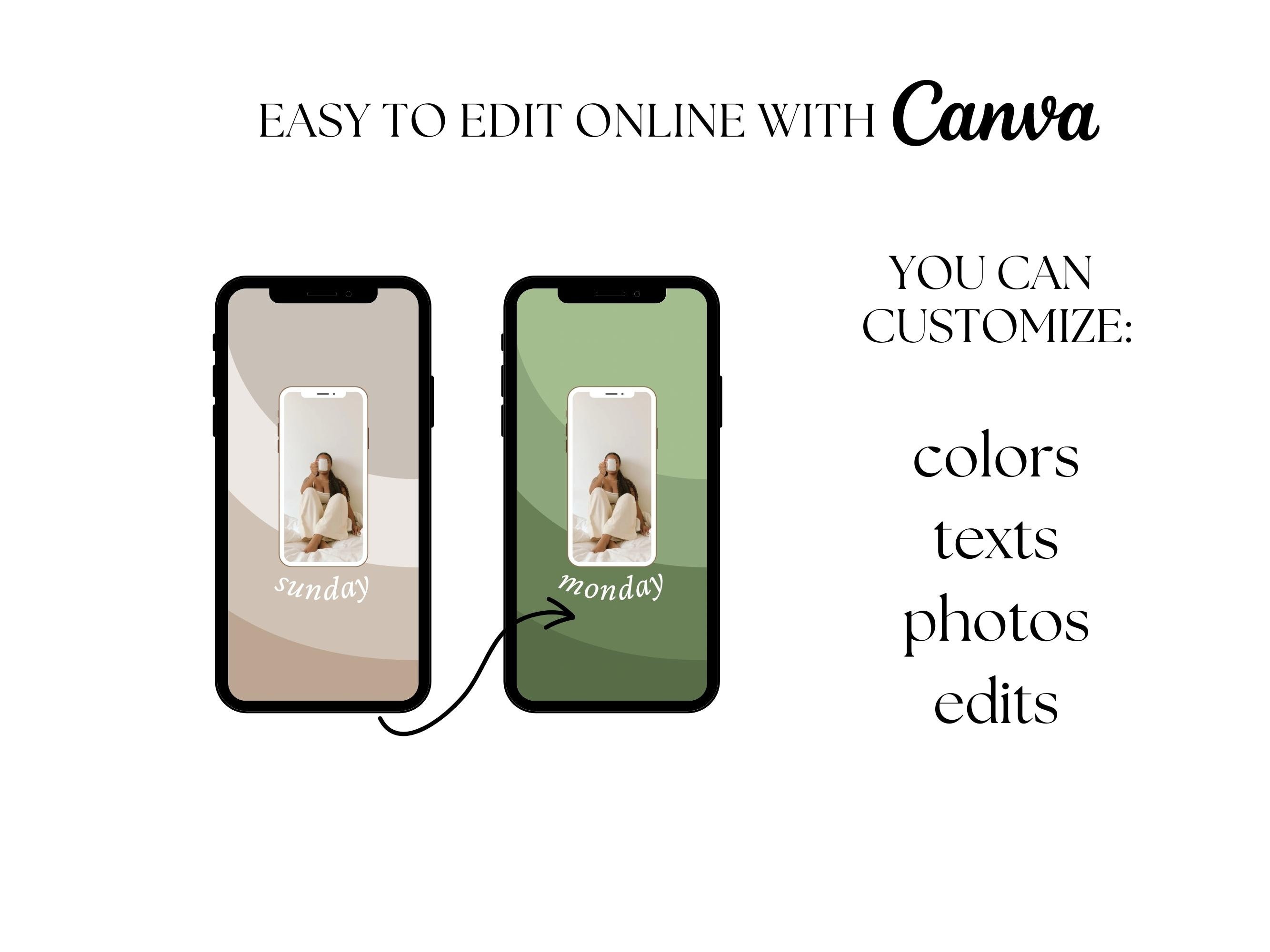 Instagram Reel and Story Templates Minimal IG Reel Cover Template ...