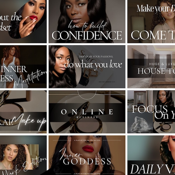 Youtube Thumbnails Canva Templates Minimalist Youtube Thumbnails ...