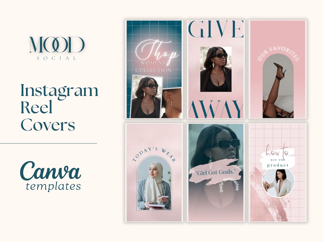 Instagram Reel Templates | Minimal IG Reel Cover Template | Modern IG ...