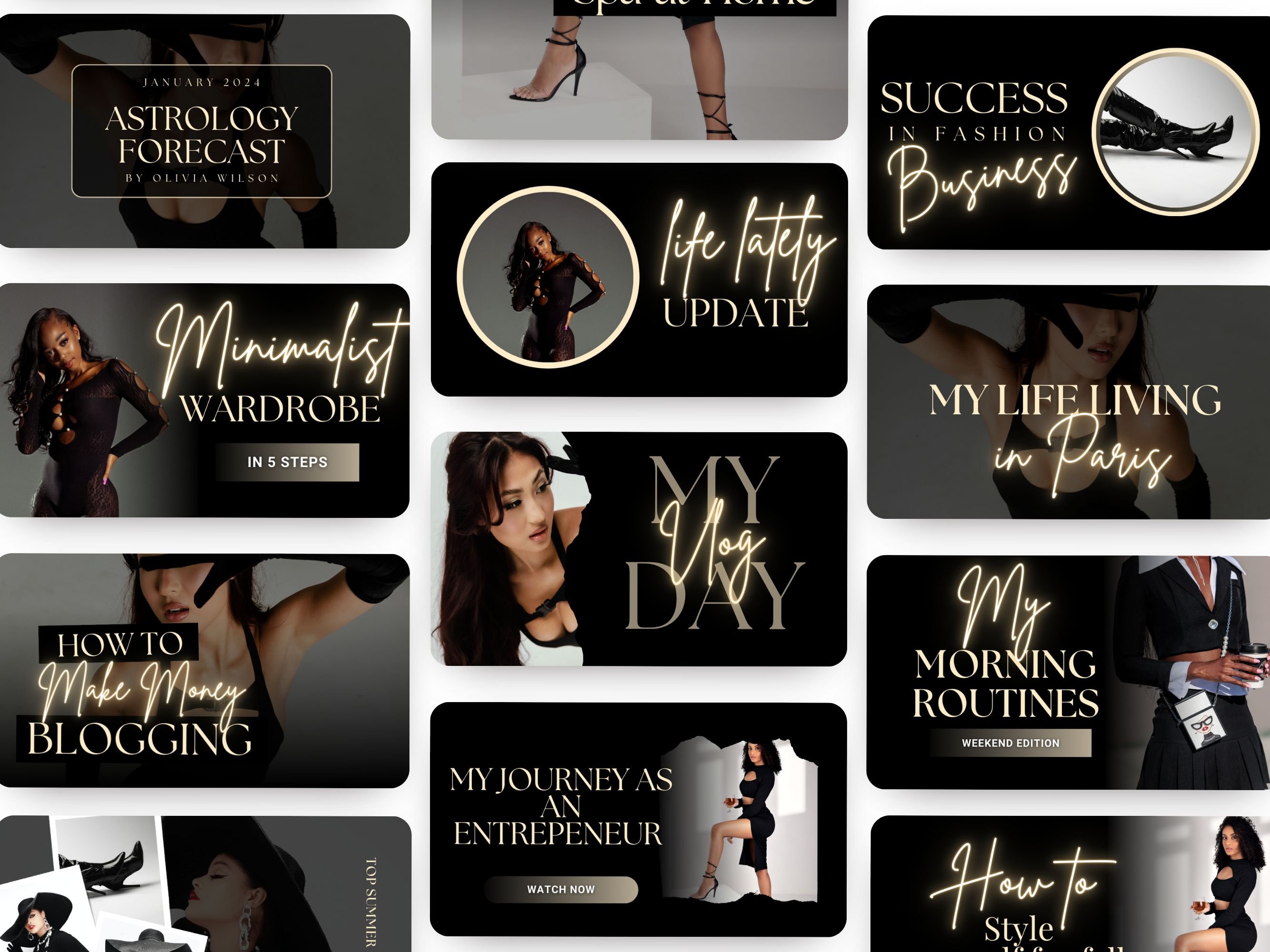 Youtube Thumbnails Aesthetic Thumbnail Youtube Views - Etsy