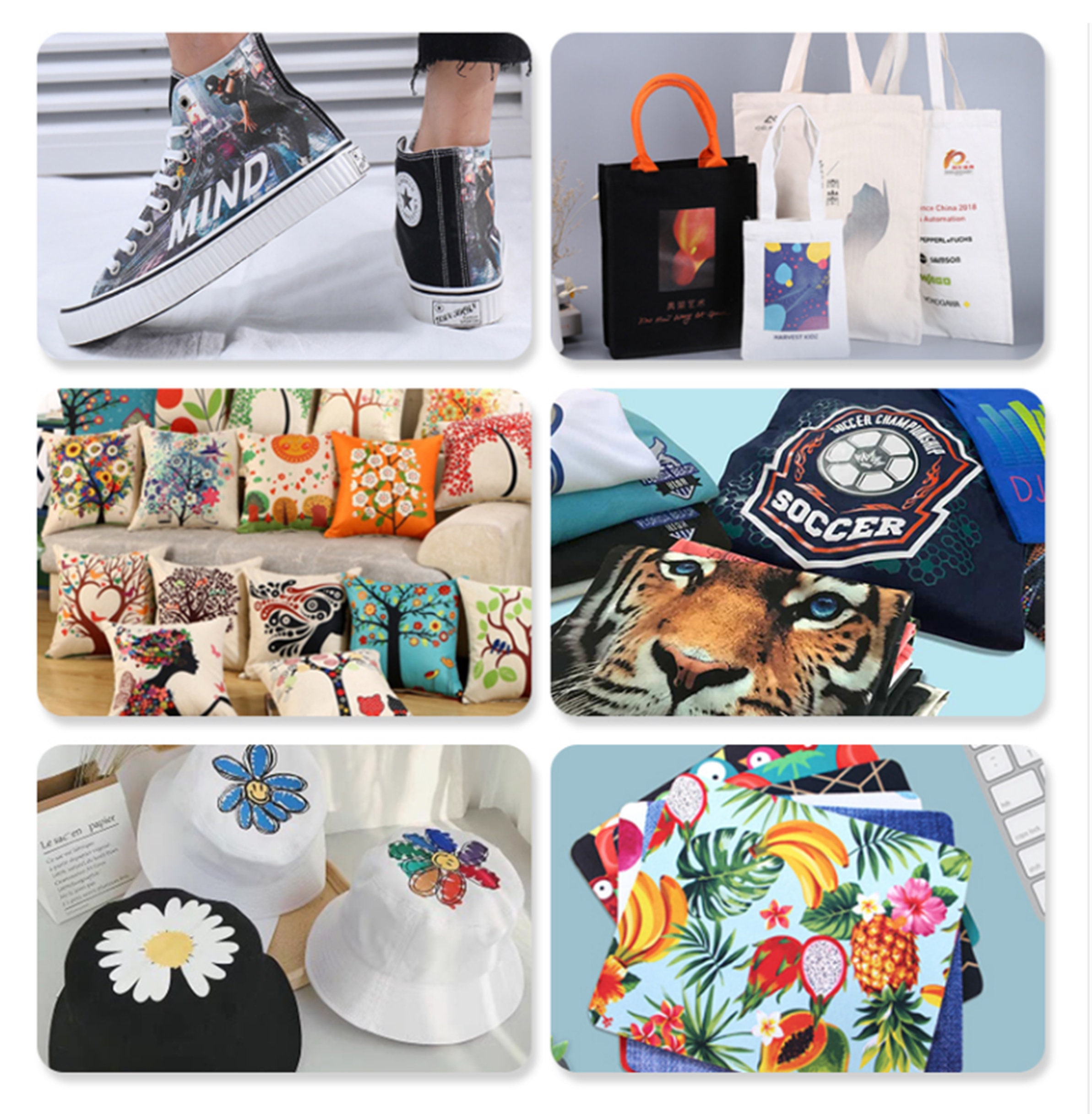 Custom Full Color DTF Transfer Ready to Press Any Color Shirt Any ...