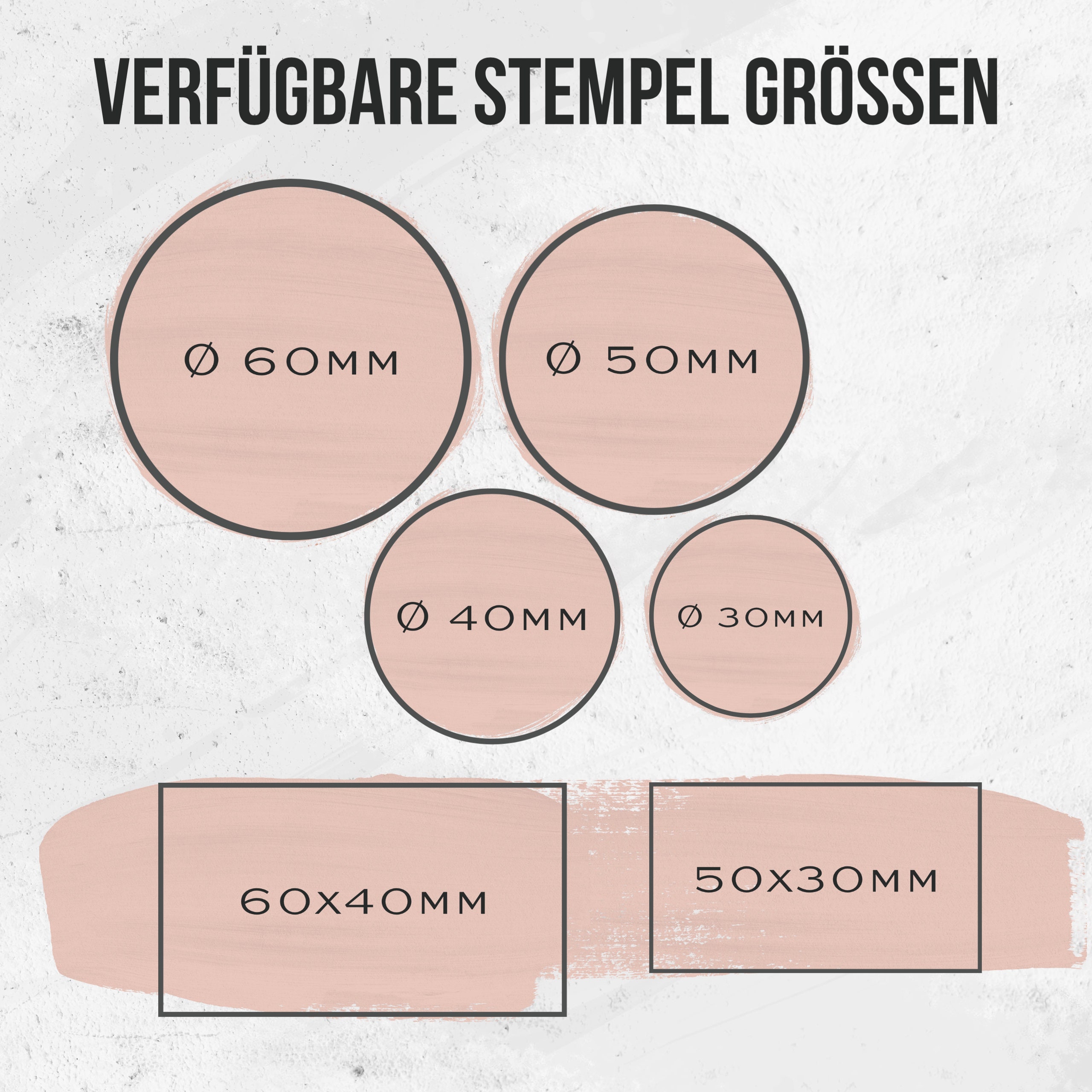 Stempel mit eigenem Logo / Motiv /Text Stempel - Etsy.de