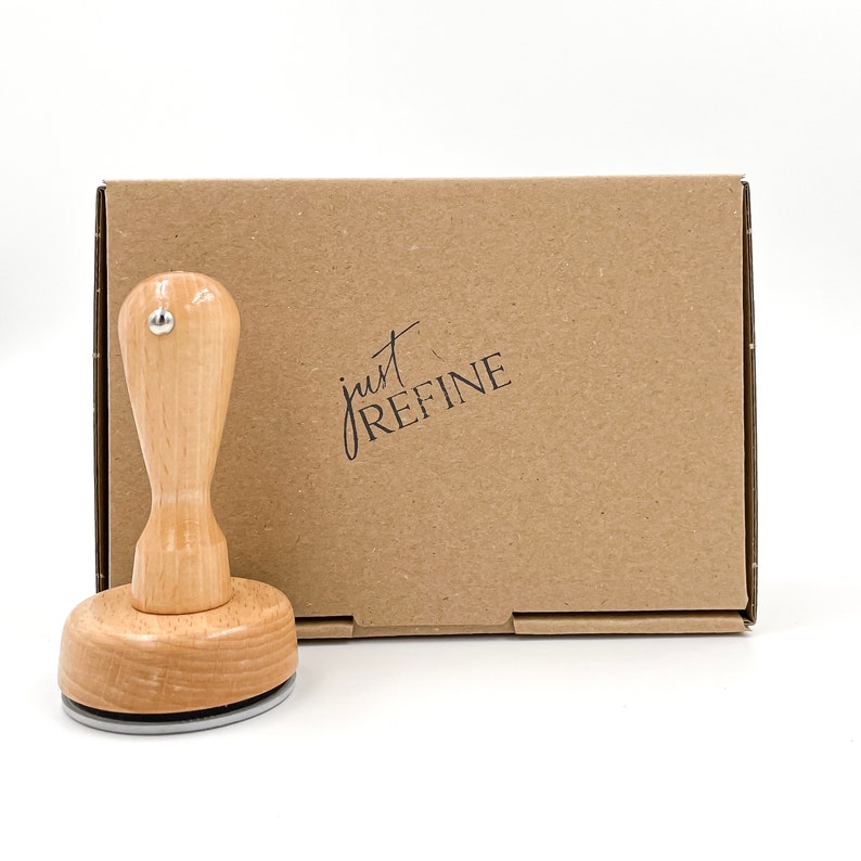 Stempel mit eigenem Logo / Motiv /Text Stempel - Etsy.de