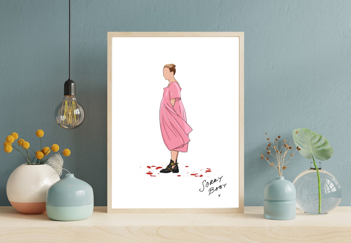 Villanelle Sorry Baby X DIGITAL DOWNLOAD Poster (killing Eve) - Etsy