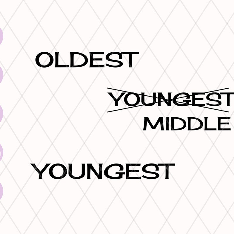 Youngest - Etsy