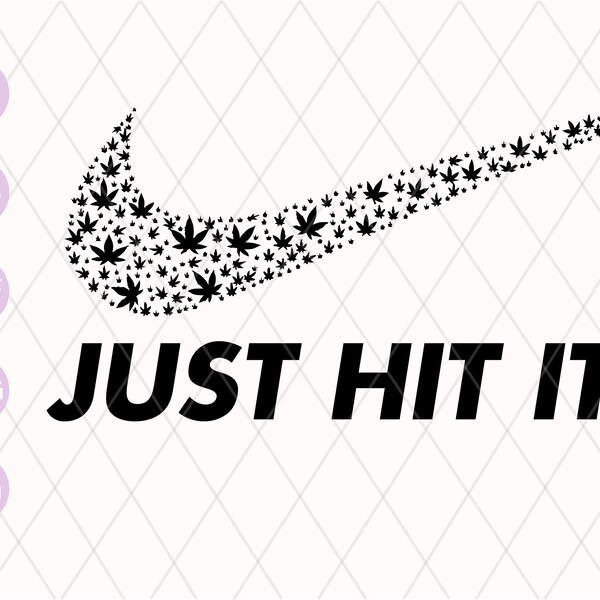 Just Hit It Nike Logo - Etsy