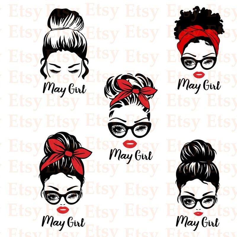 May Girl Svg - Etsy