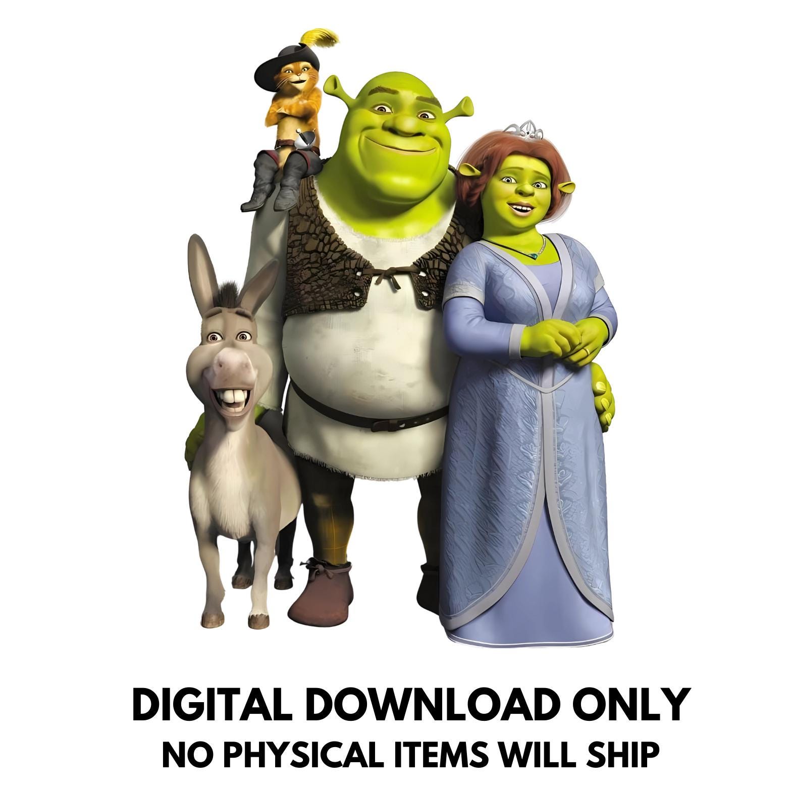 High Quality SHREK Stickers, Shrek PNG Stickers, Cute Shrek Stickers ...