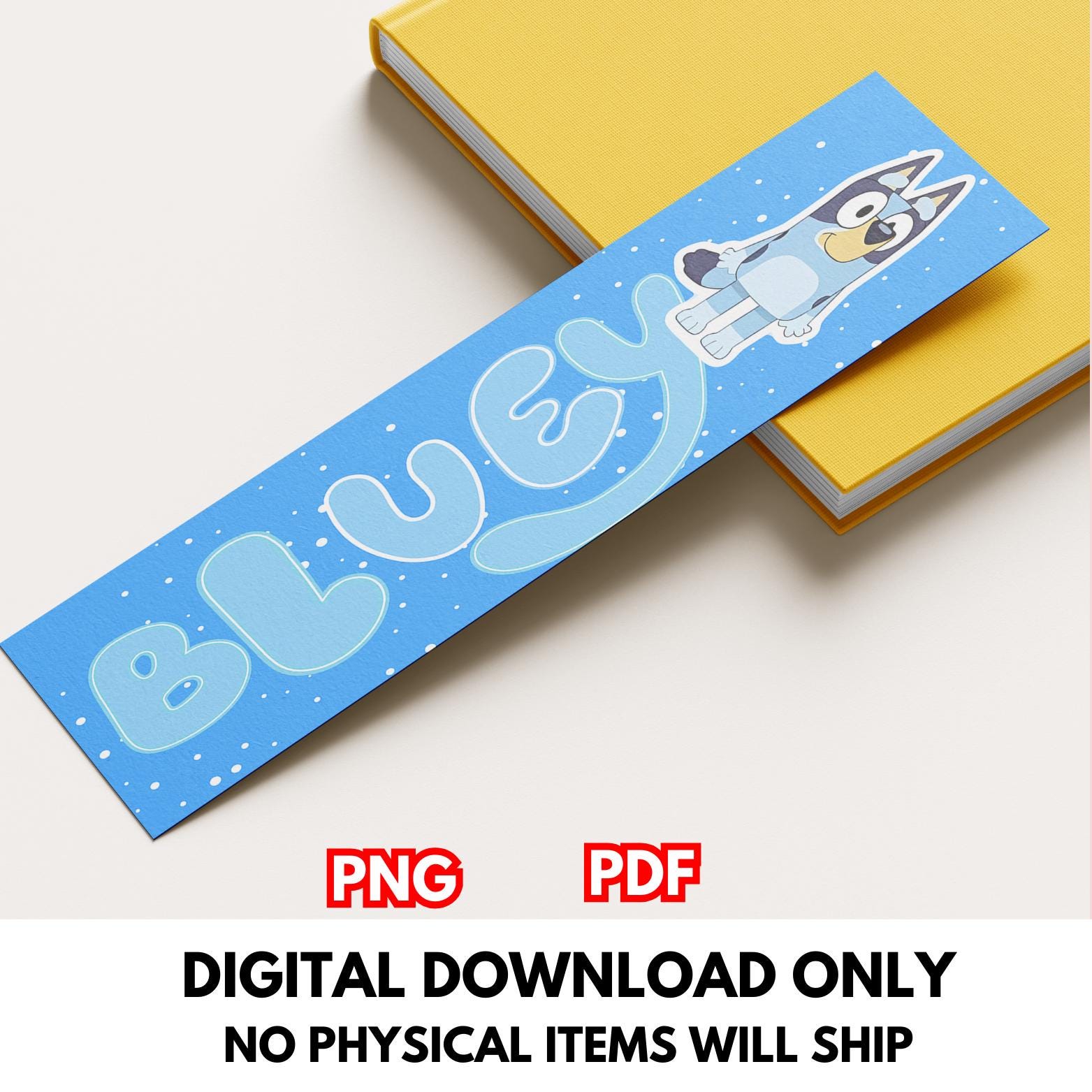 Bluey, Printable Bookmarks Template, Printable Bookmarks Set, Bookmarks ...