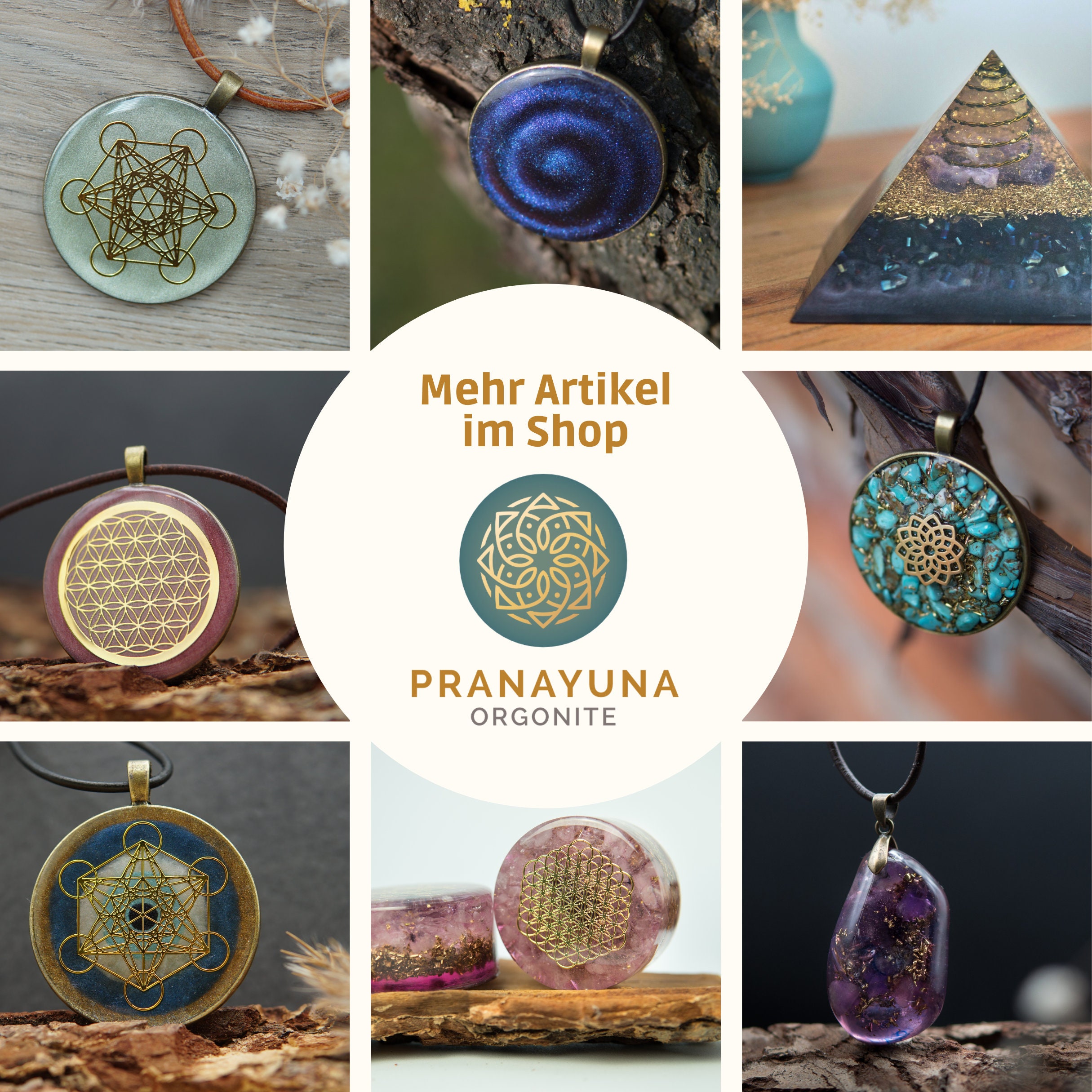 Metatron Symbol Orgonite Amulet - Energy Pendant With Sacred Geometry ...