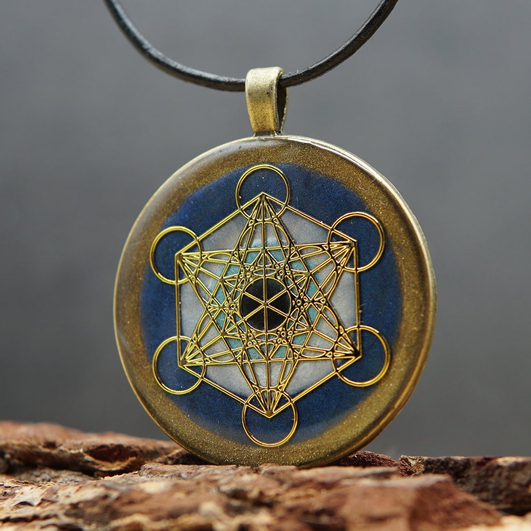 Orgonite Amulet With Metatron Symbol Nazar Protection Amulet Energy ...