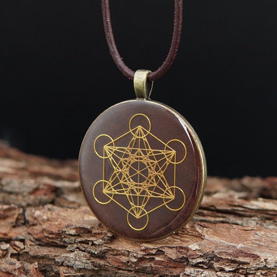 Amulet With Metatron Symbol - Orgonite - Energy Pendant - Sacred ...
