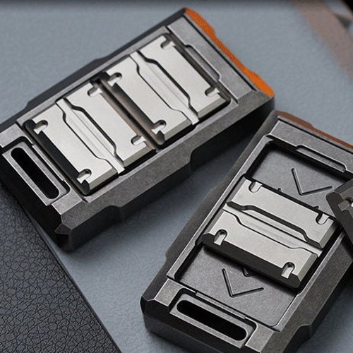 EDC Stainless Steel Magnetic Swivel Slider Fidget Toy Haptic - Etsy