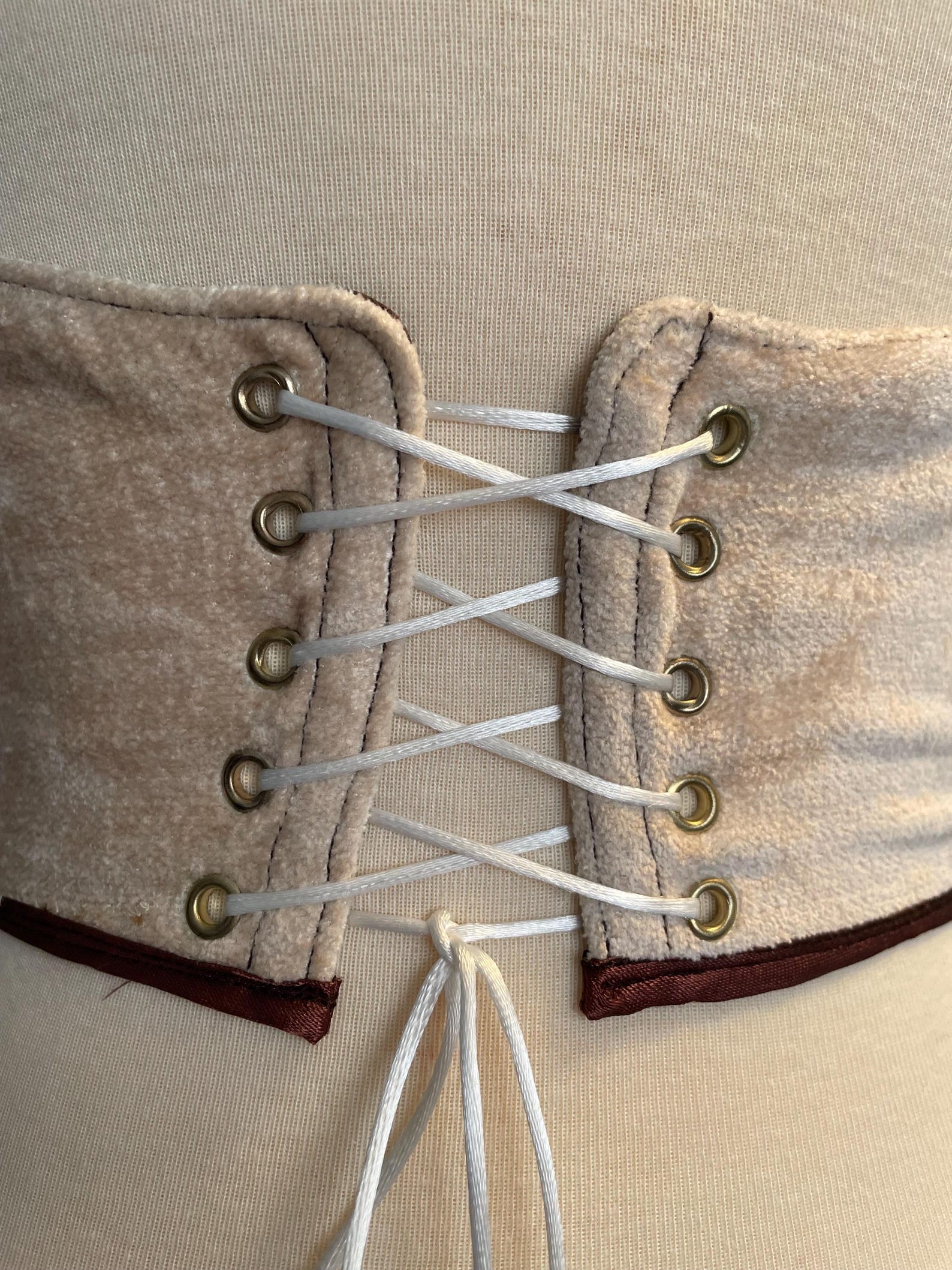Baroque Floral Underbust Corset, Vintage Renaissance Waist Cincher ...