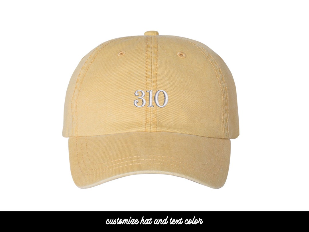 310 - Area Code - LA - Los Angeles - City - Embroidered Cap - Etsy