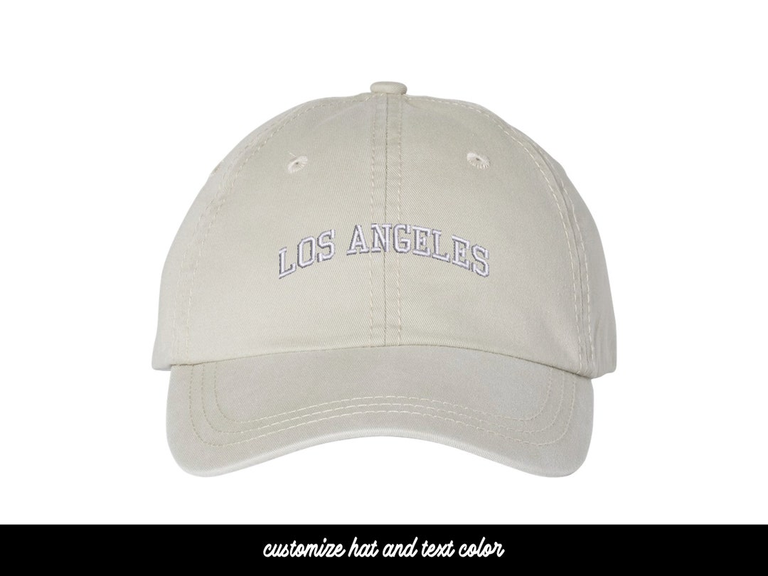 Los Angeles - LA - City - Embroidered Cap - Etsy