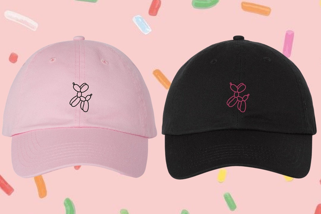 Balloon Dog Xoxo Embroidered Hat | Fun Animal Hat | Unique Xoxo Hat ...