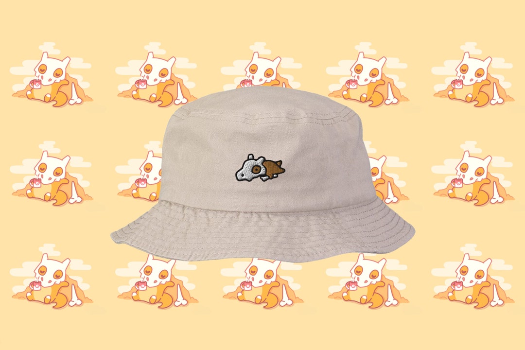 Cubone - Pokemon - Anime - Gaming - Video Game - Embroidered Hat - Etsy