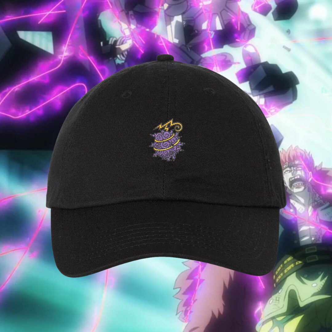 Jiki Jiki No Mi Fruit - Eustass Kid - One Piece - Embroidered Hat - Etsy