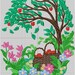 Embroidery Design Flowers Apple Tree Herbs Machine - Etsy