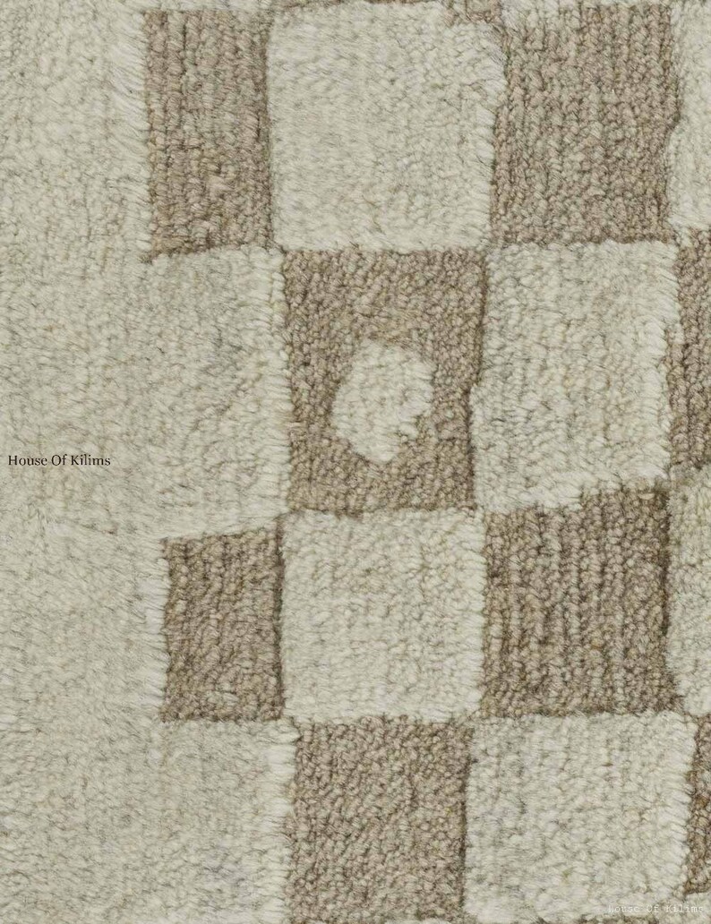 Home Décor Area Rug Checkered Rug Runner Moroccan Rug Large - Etsy