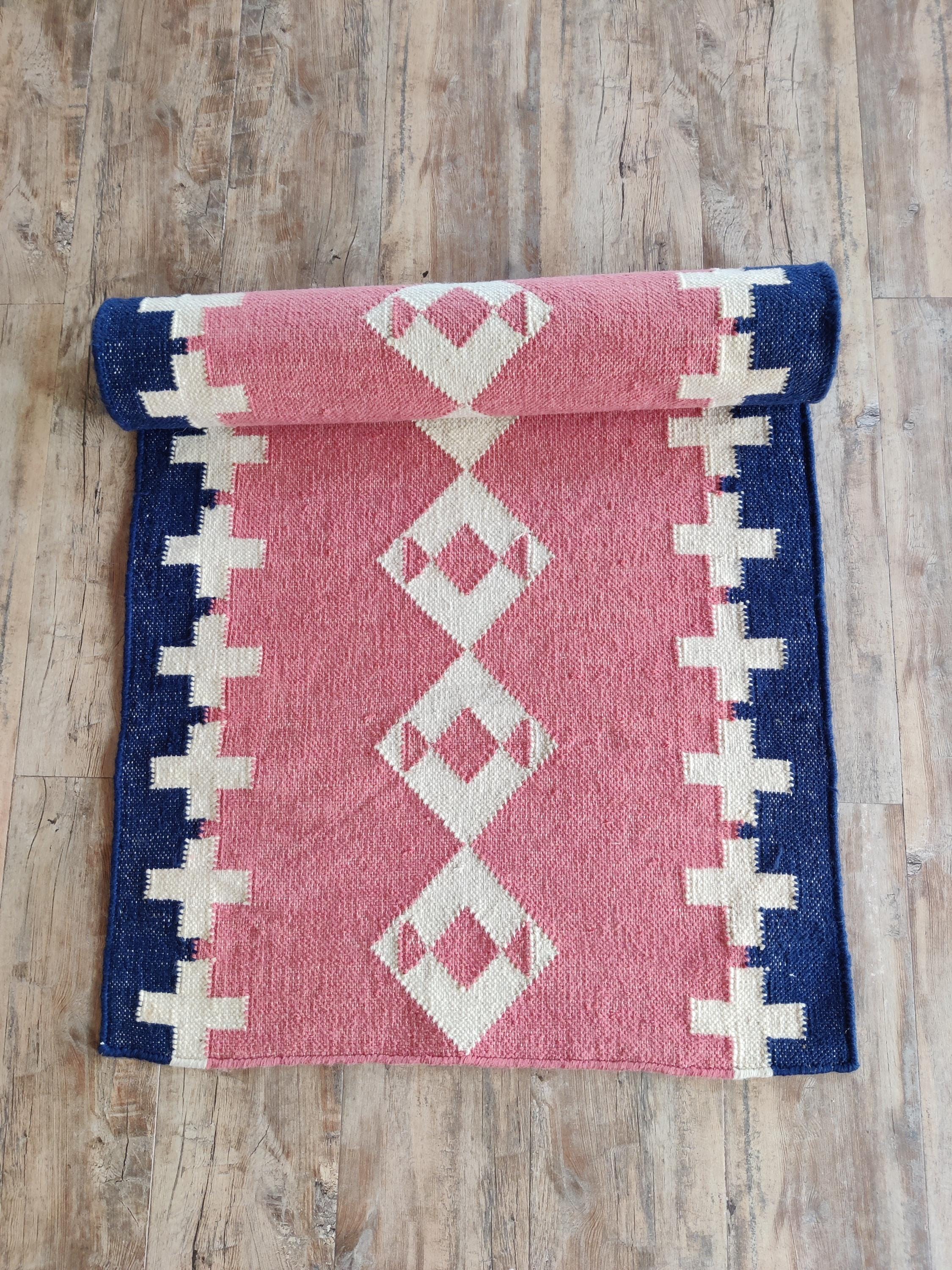 Handwoven Wool Rug Runner, Entryway, Stairs Runner Rug, Hallway Runner ...