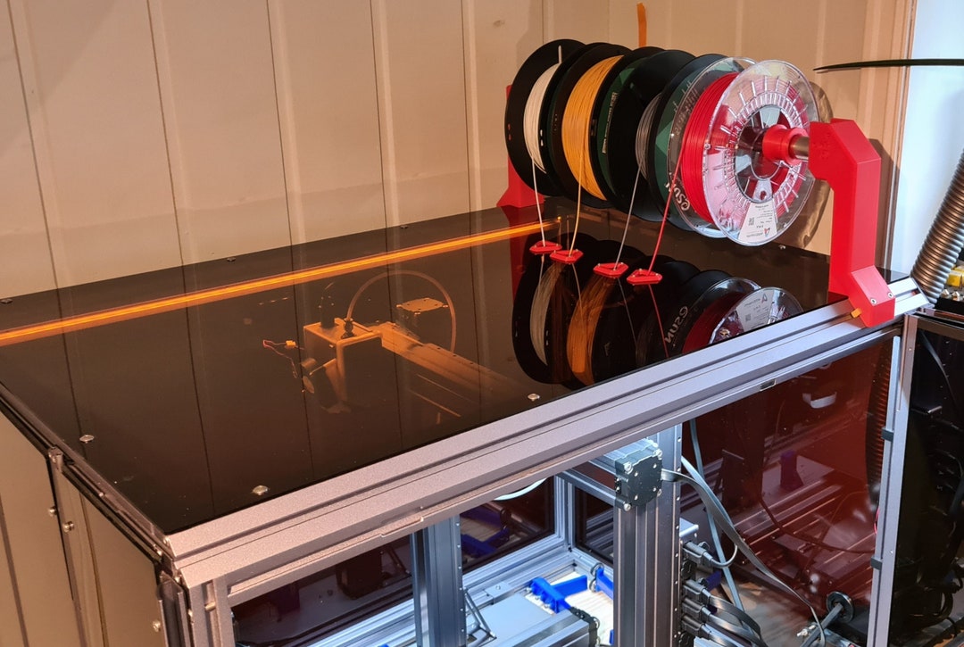 Snapmaker 2 Enclosure Articulated Filament Holder 1 to 5 Rolls - Etsy