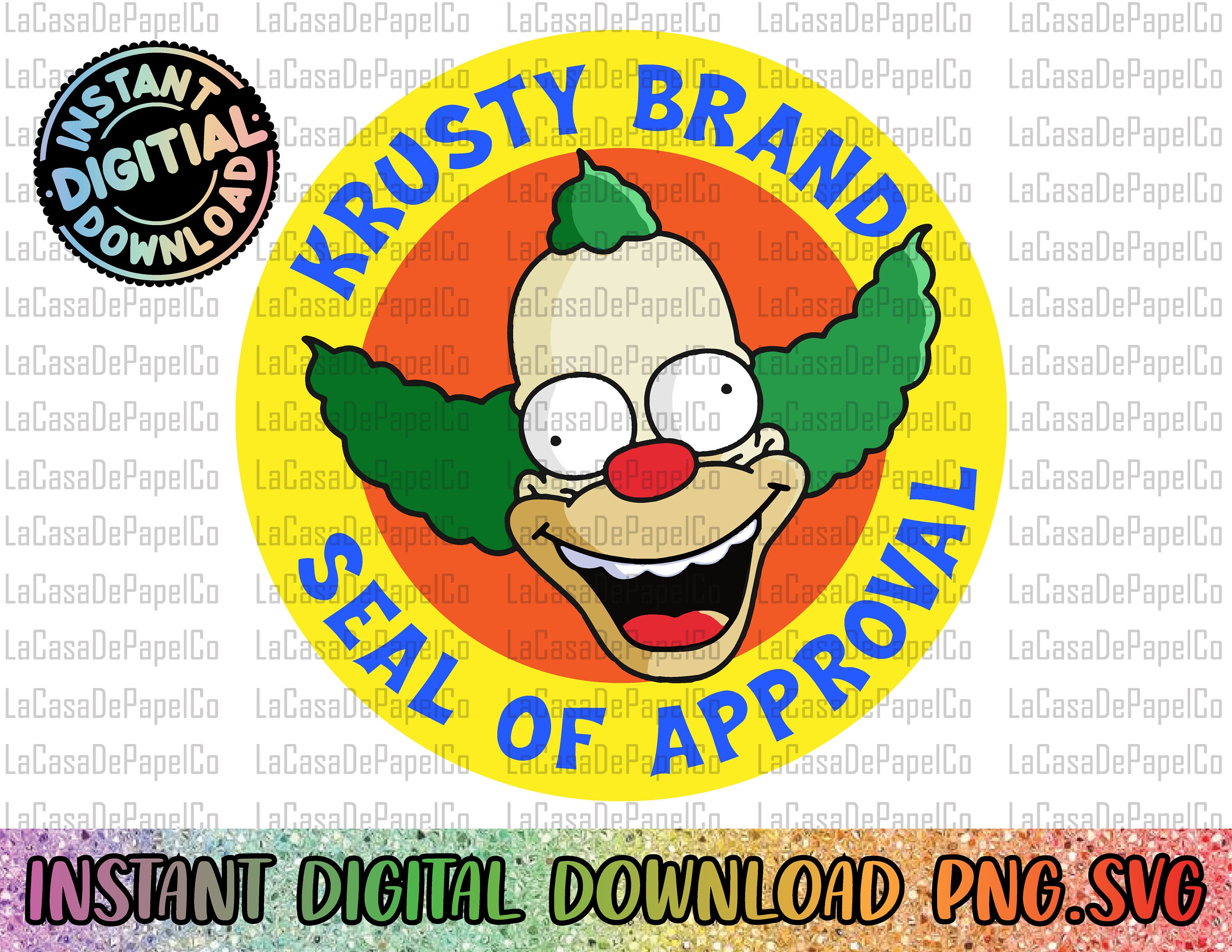 Krusty The Clown Face