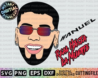 Anel AA Anuel Svg Png Eps Cartoon Art Craft Shirt - Etsy