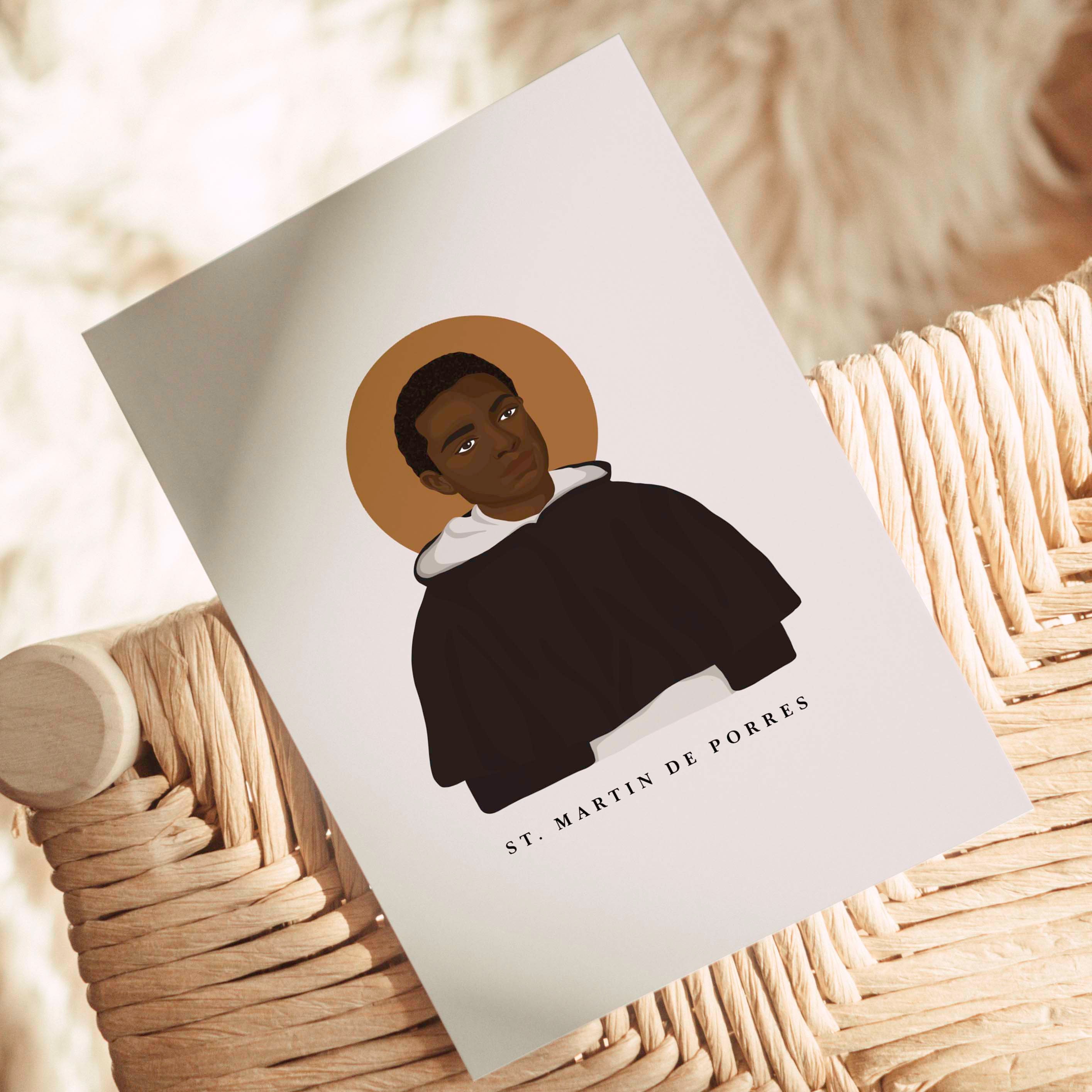 St Martin De Porres Digital Download Catholic Gift Catholic Print Saint ...