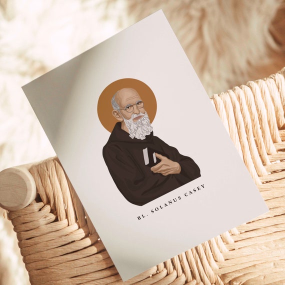 Bl Solanus Casey Digital Download Catholic Gift Catholic - Etsy